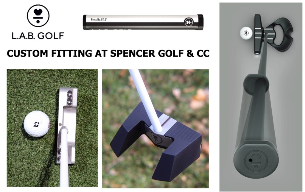 Custom Fitting of L.A.B. Golf Putters Offered at SGCC - Spencer Golf ...